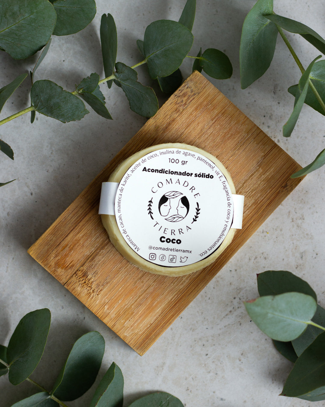 Acondicionador sólido de Coco – Comadre tierra